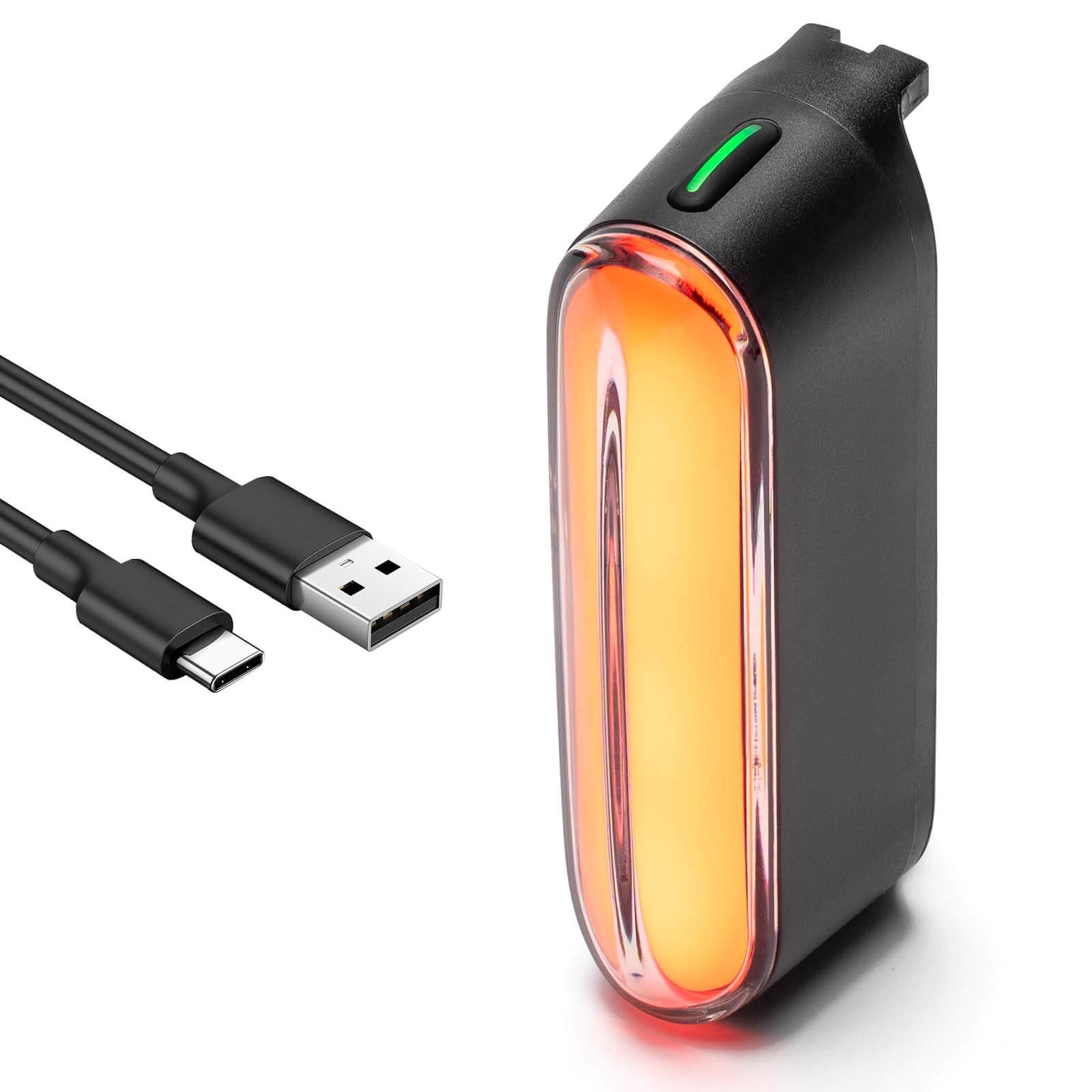 ROCKBROS Magnetic Smart Tail Light with Brake Sensing IPX6 Waterproof